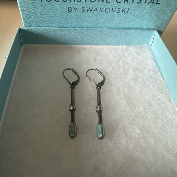 Touchstone Crystal | Accessories | Touchstone Crystal Silver And Green ...